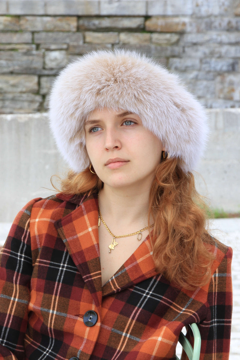 Classic Fox Hat | Lynx | Audet Furs | Atelier La Pomme