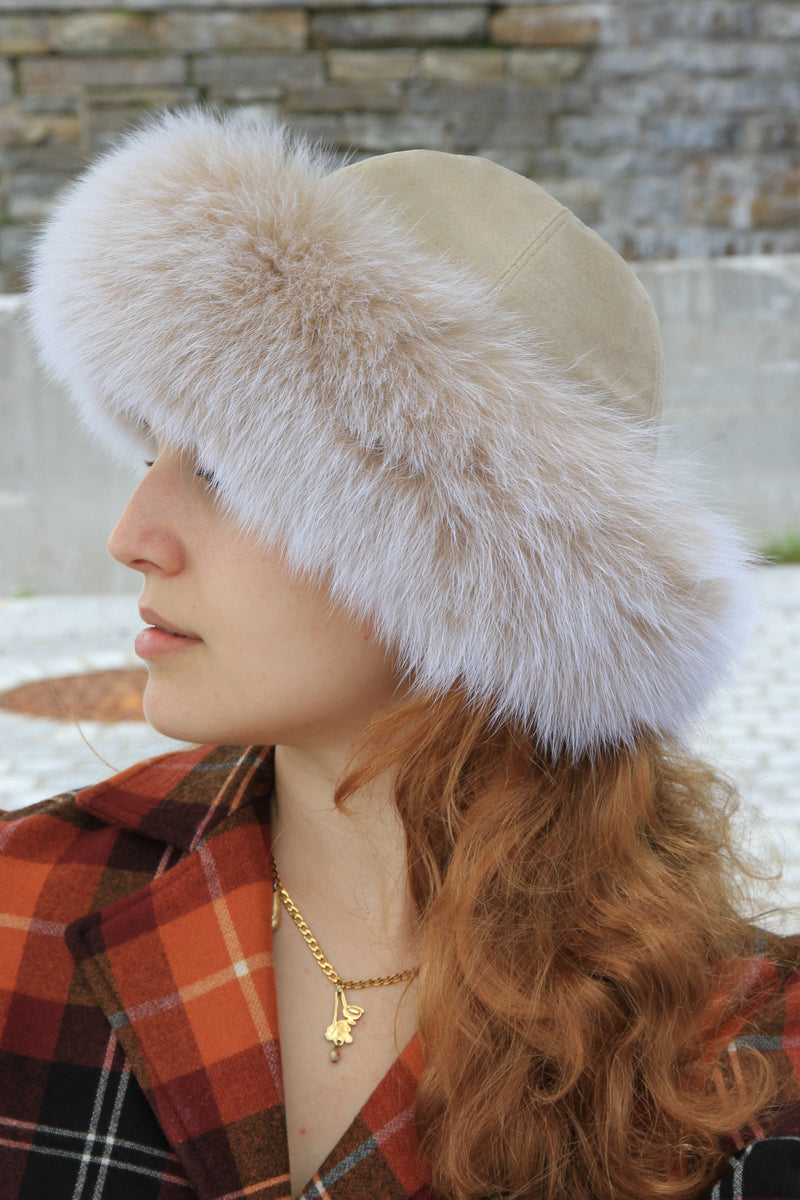 Classic Fox Hat | Lynx | Audet Furs | Atelier La Pomme